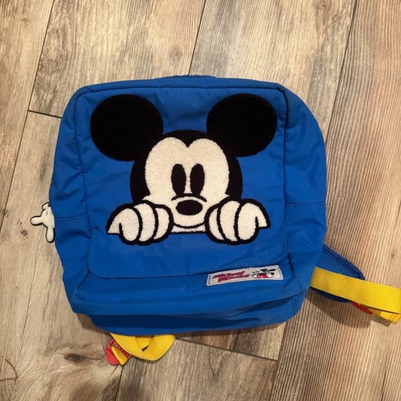 Disney | Accessories | Disney Mickey Mouse Backpack Blue | Poshmark
